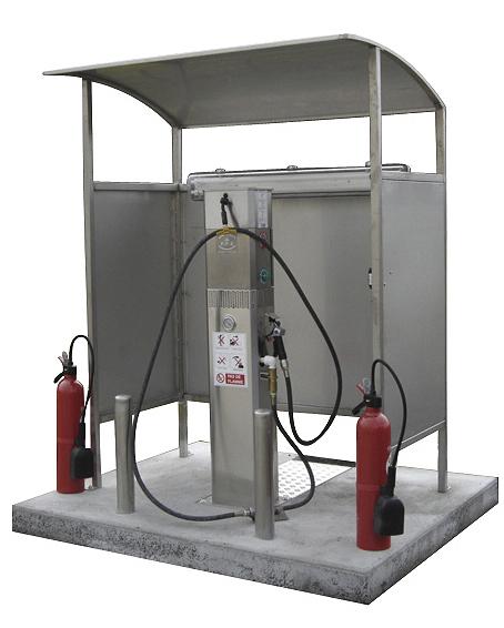 Distributeur station carburation GPL